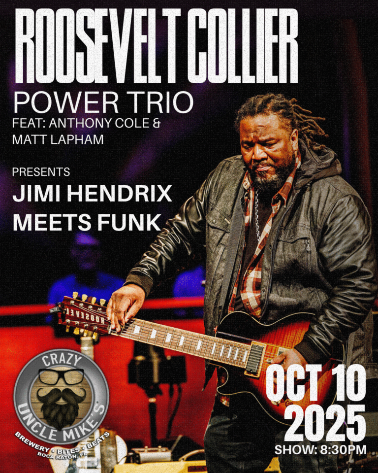 Roosevelt Collier Power Trio presents Jimi Hendrix Meets Funk - Crazy ...